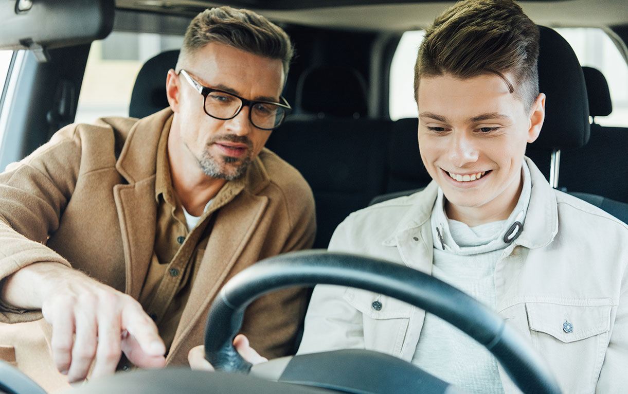 Behind-the-Wheel Driving Lessons | Blue-Line Driving School